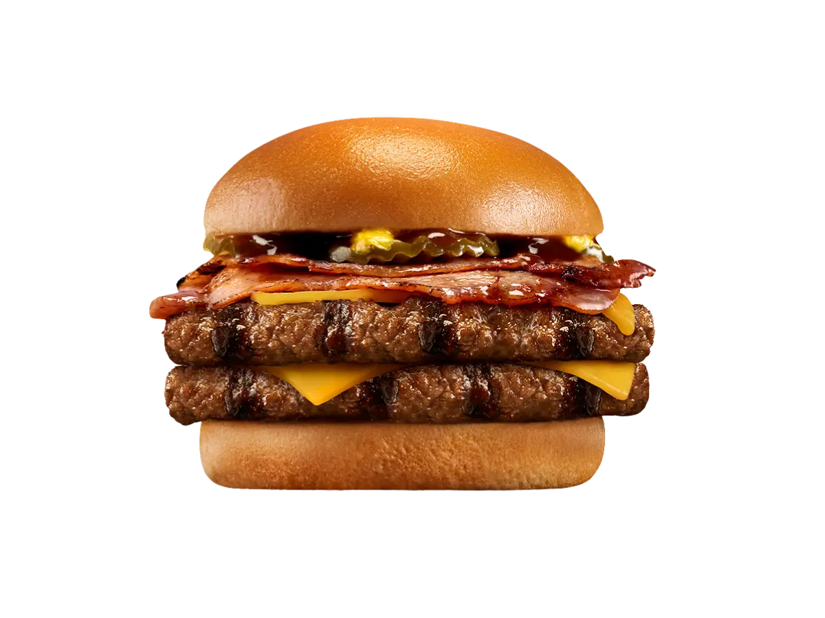 Grill Masters Double Angus Bacon & Cheese